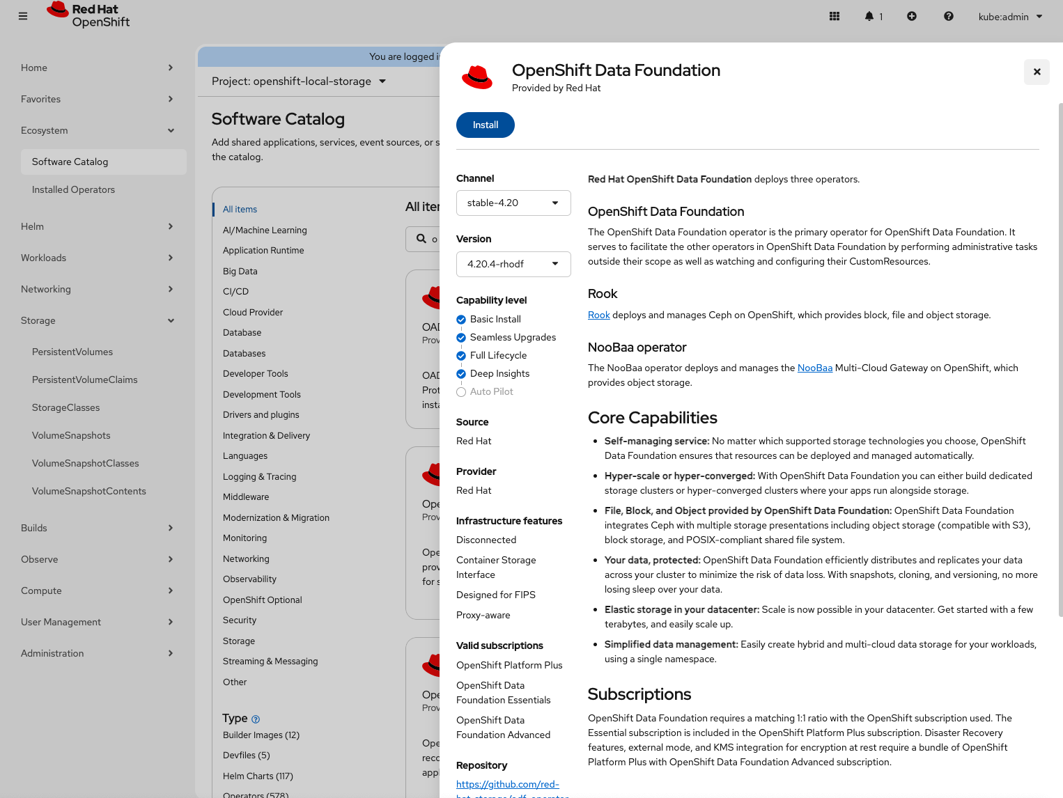 How to Install OpenShift Data Foundation (ODF) on an OpenShift Cluster ...